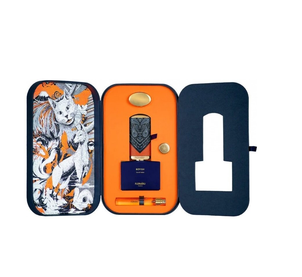 Набор Floraiku I Am Coming Home, п/вода, 50 мл + 10 мл, футляр из итальянской кожи