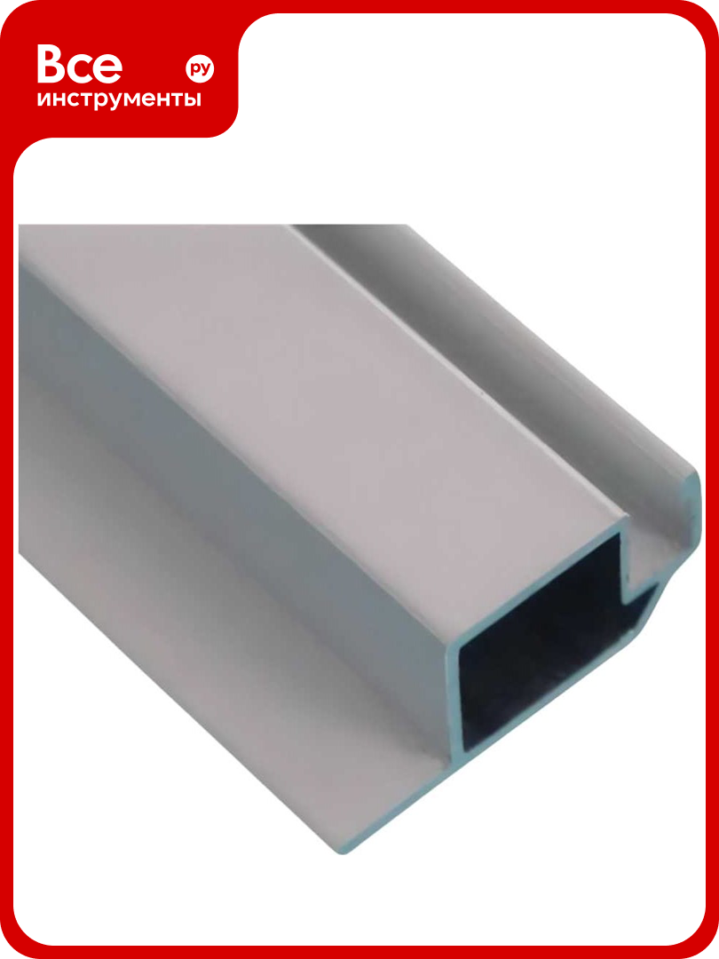 Профиль рамный Метизик белый москитный крыло 2 м 1273.07