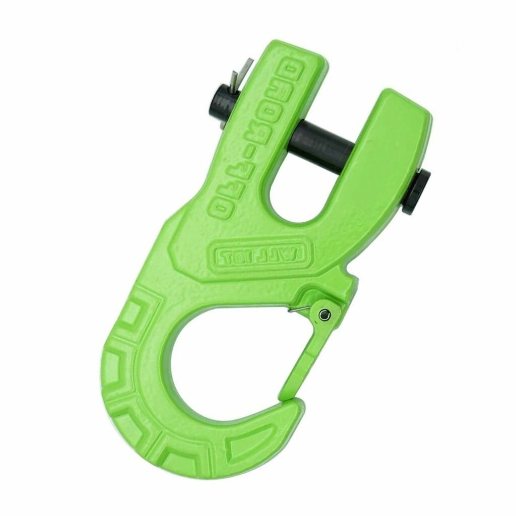 Тяжёлый крюк для лебёдки - зелёный