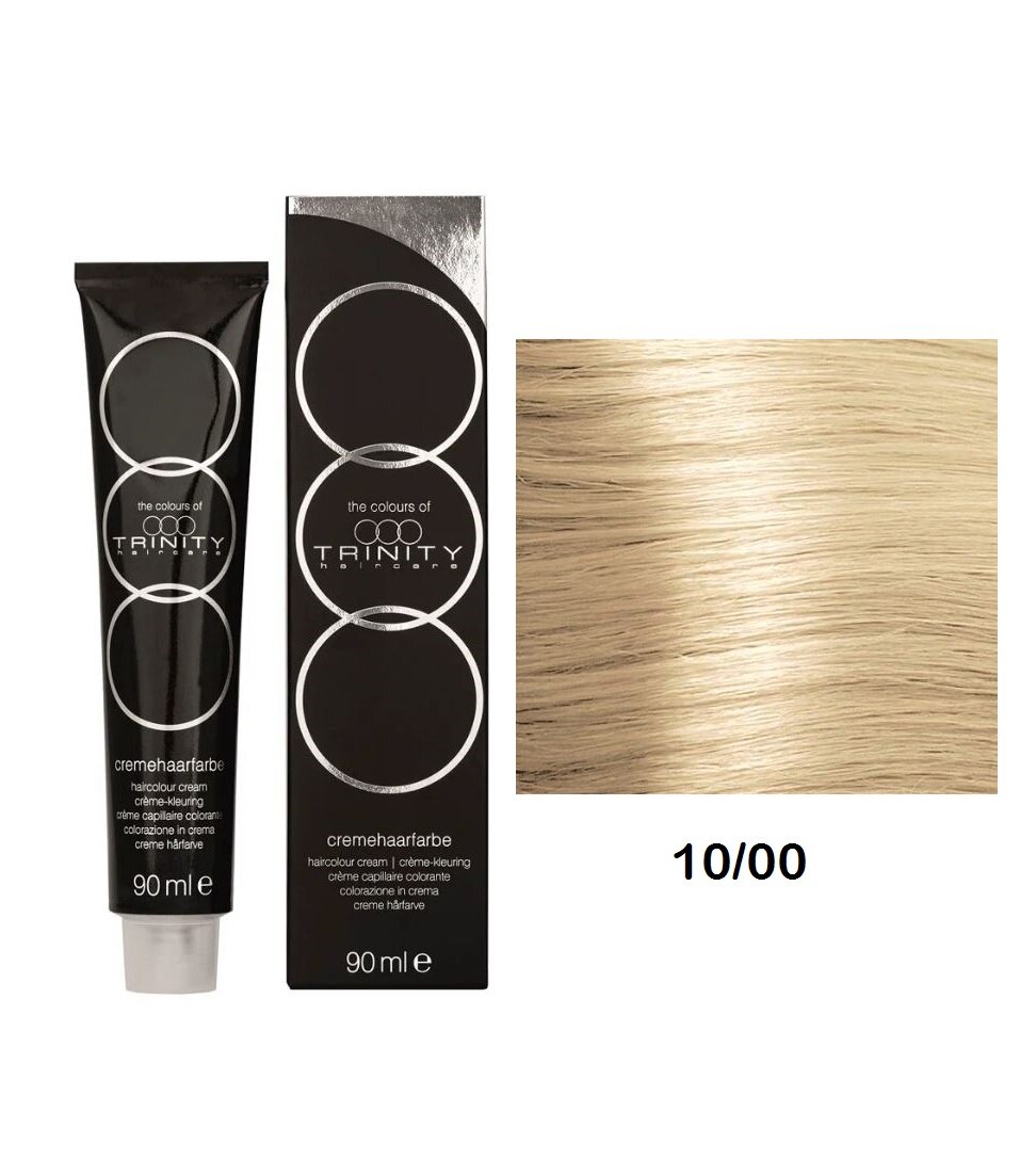 Trinity COT Тринити Стойкая краска с кератином 90 мл - COT 10/00 warmes perlblond Перламутровый блонд теплый