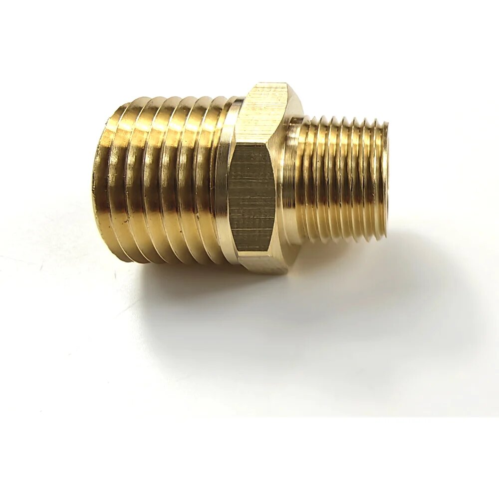 Профитт Ниппель латунный переходной пневмо 1/2" НР х 3/8" НР 9276287