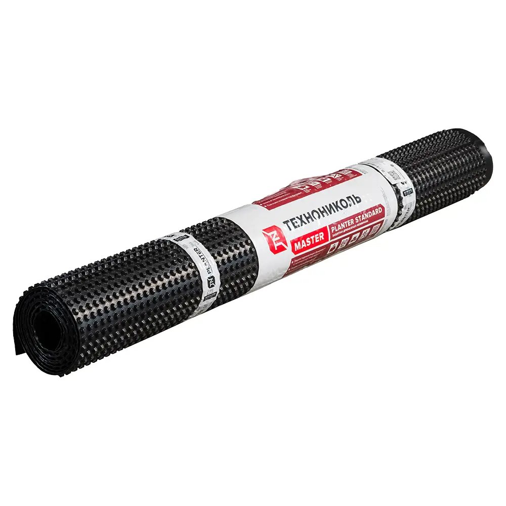Защитно-дренажная мембрана профилированная Технониколь Planter Standard 2x10 м 20 м²