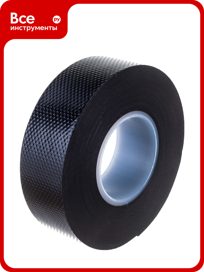 Высоковольтная, KRANZ, самослипающаяся изолента KRANZ до 1 кВ, 0.76x25 мм, 5 м KR-09-2511