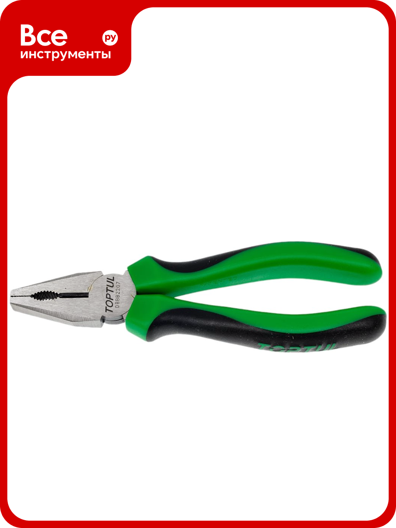 Пассатижи TOPTUL 175 мм DBBB2207