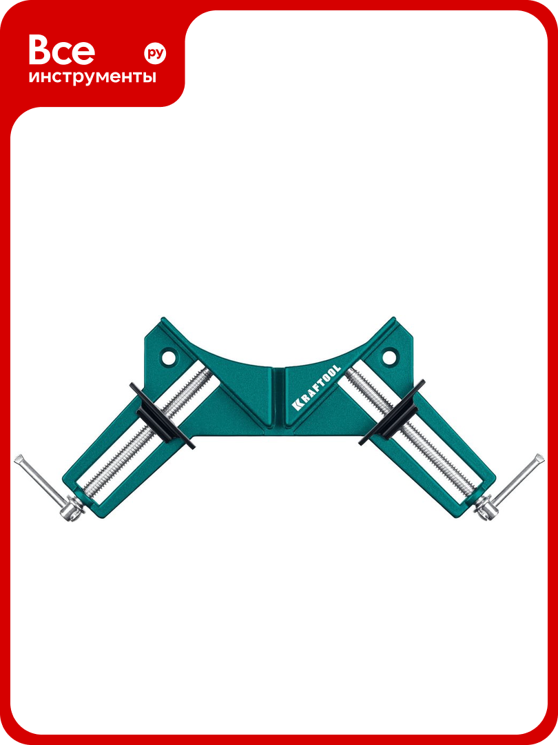 Угловая, KRAFTOOL, струбцина KRAFTOOL HCC-80 глубина зажима 73 мм 32203, надежный, представляет
