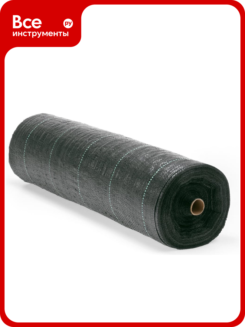 Агроткань ЧЗМ Premium чёрный, устойчивая к УФ‑излучению, синтетическое волокно, для защиты дорожек и грядок