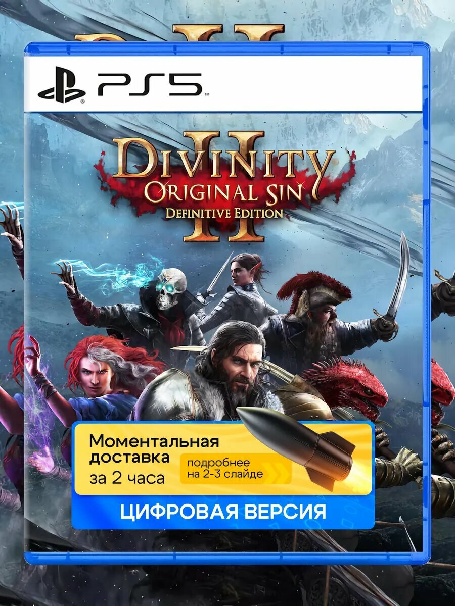 Игра Divinity: Original Sin 2 для Sony PlayStation PS4 PS5