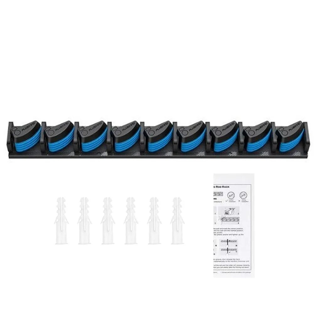 Держатель удочки, настенная гора, крюк для хранения удочки