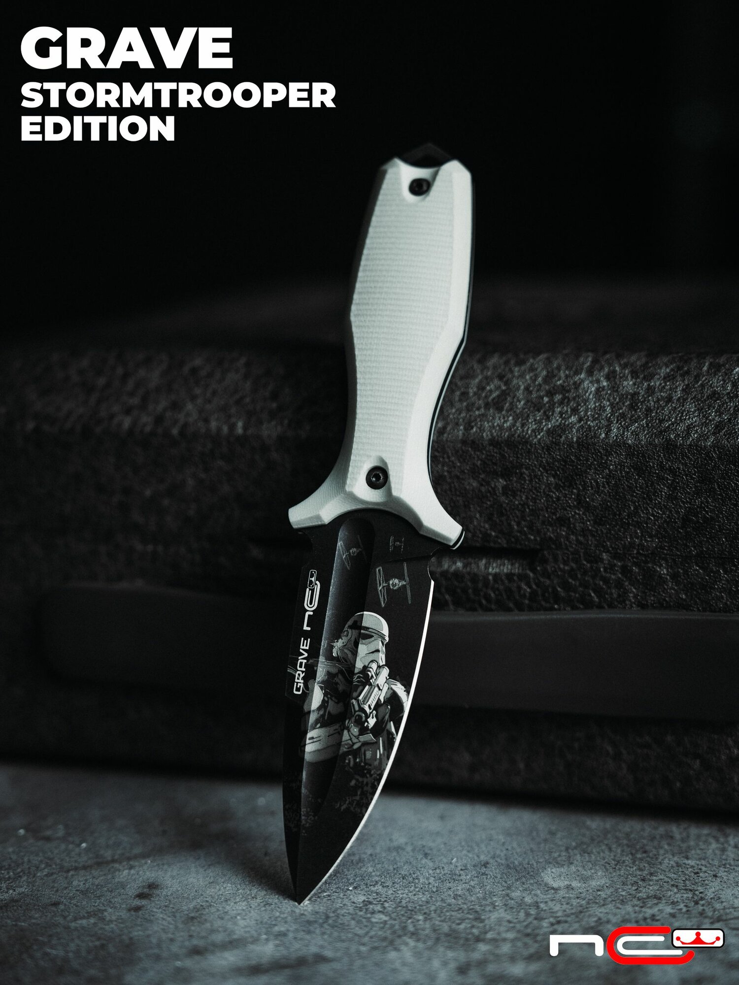 Нож тактический N.C.Custom GRAVE Stormtrooper Edition