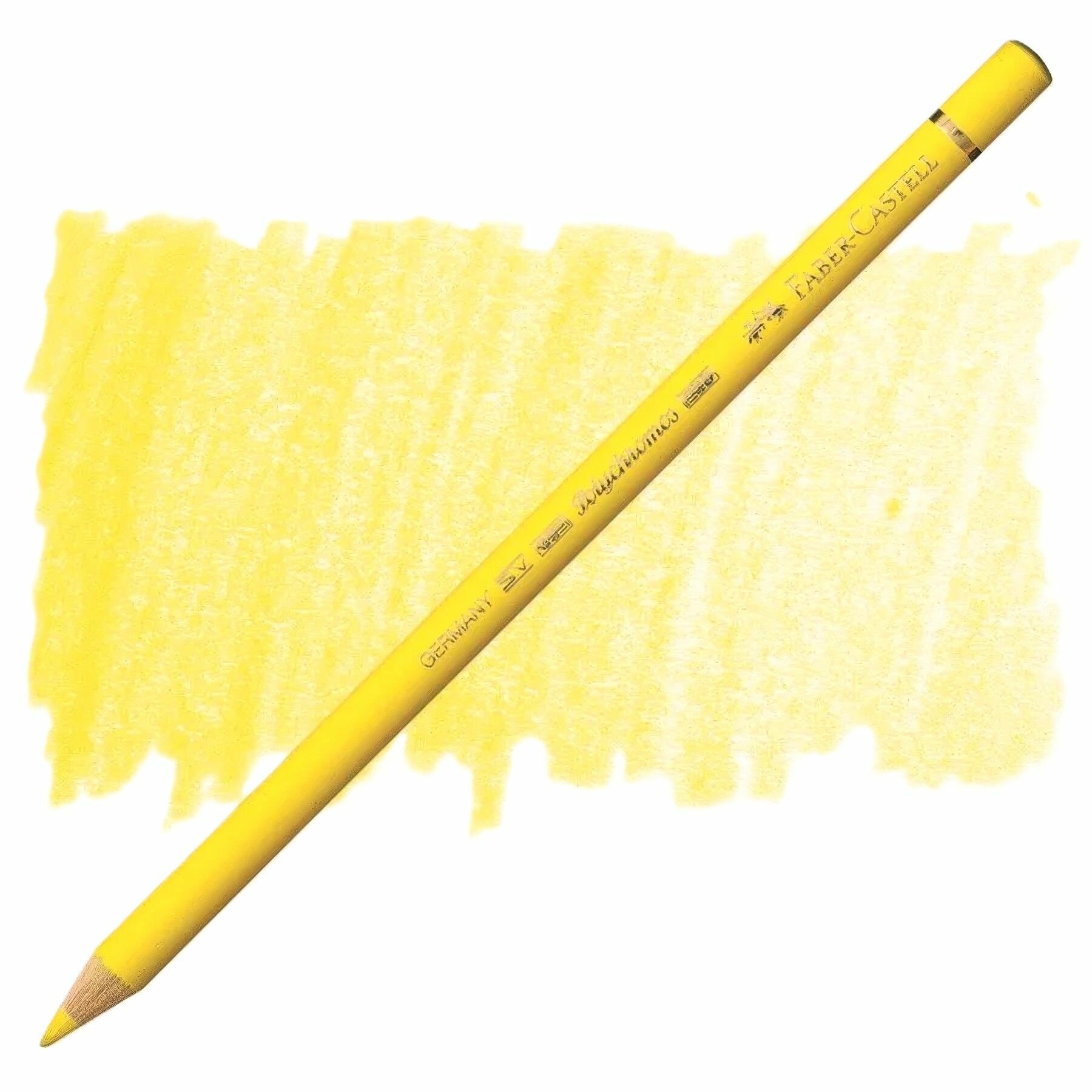 Карандаш цветной Faber-Castell "Polychromos", 1 шт, цвет №107 кадмиевый желтый