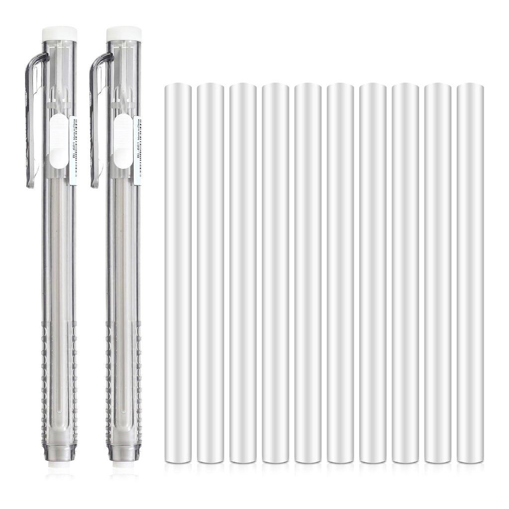 12x Выдвижные Механические Ластики со Сменными Ластиками Ластики Для Карандашей Ластики для Рисования в стиле Ручки для Школьного Офиса