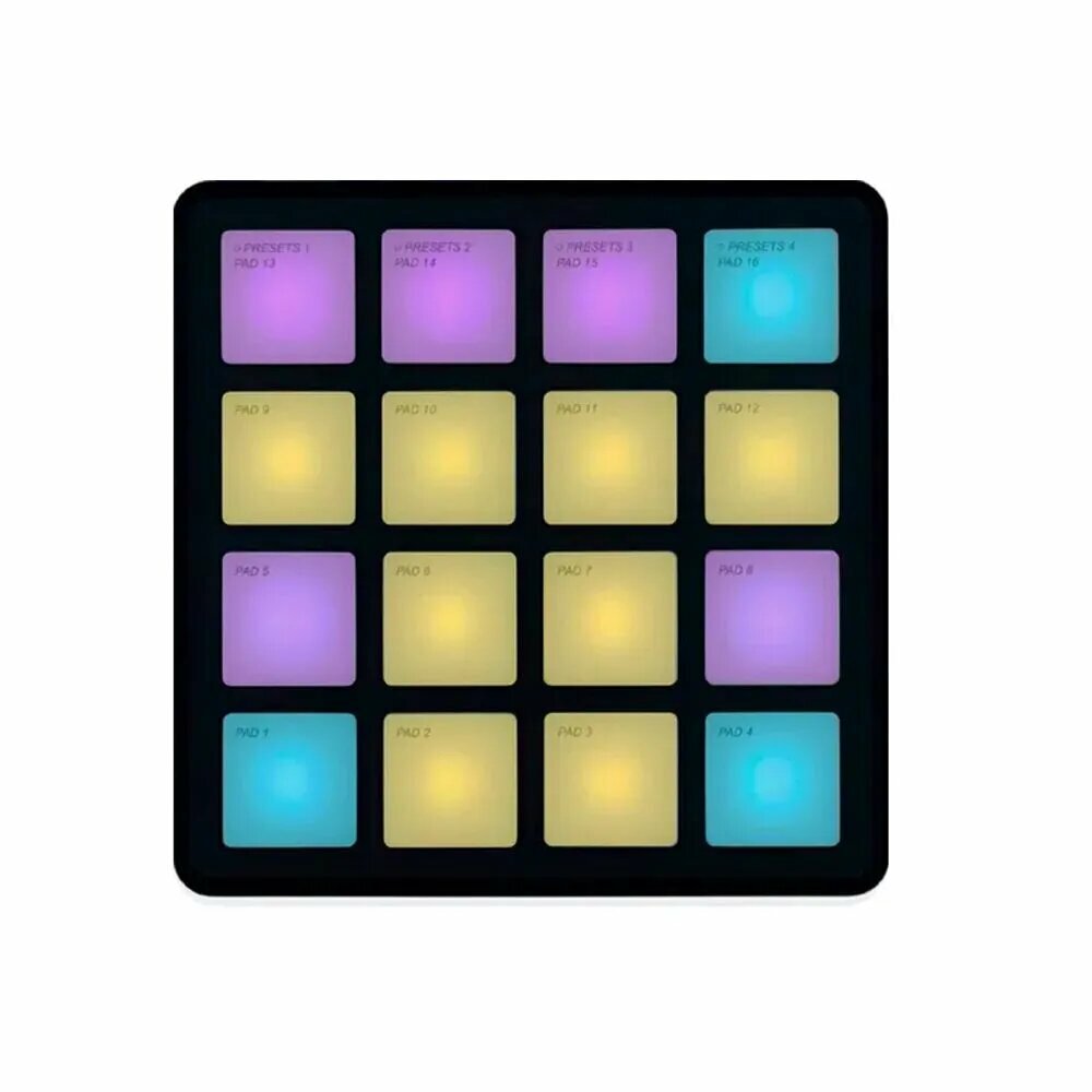 Педали-контроллеры M-VAVE SK16 MIDI, беспроводные, Bluetooth, с педалями барабана