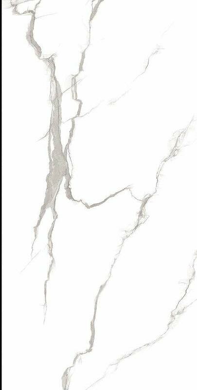 Керамогранит Realistik 60х120 60x120 Глянцевая, Карвинг Белый