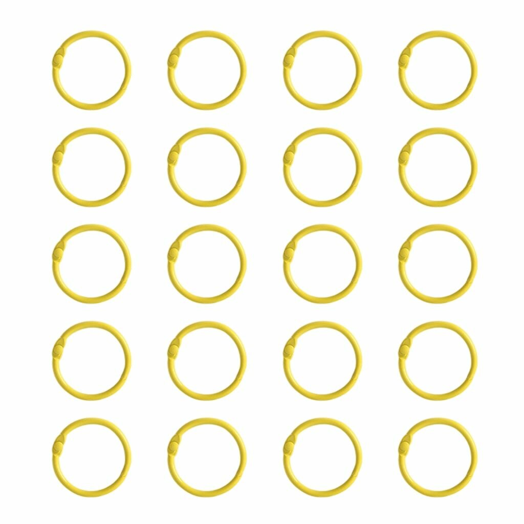 20 шт. 25 мм металлические кольца для документов