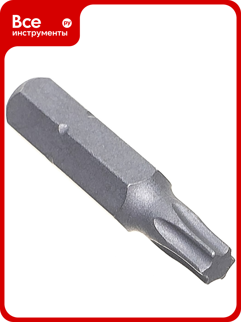 Бита TORX (Т25; 1/4"DR; 30 мм) JTC 1133025