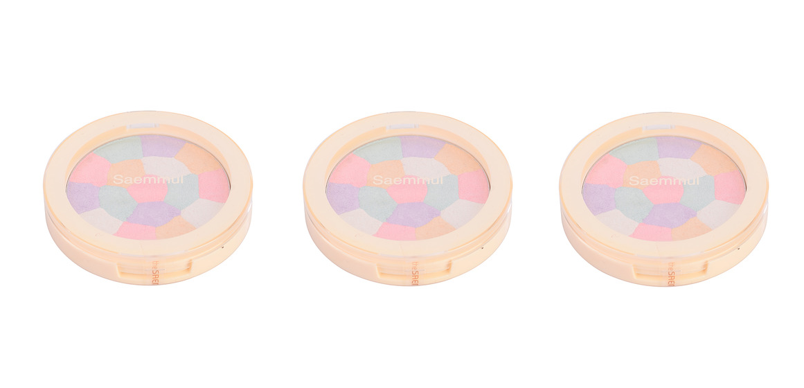 Хайлайтер Sung bo Cleamy Saemmul Luminous Multi Highlighter 01 Pink White, с минеральным комплексом, 8гр, 3 шт