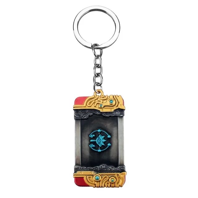 Винтажный эмалированный кулон в виде овцы для мужчин и женщин, разноцветные вечные часы, металлический брелок для ключей, коллекционные украшения для фанатов
