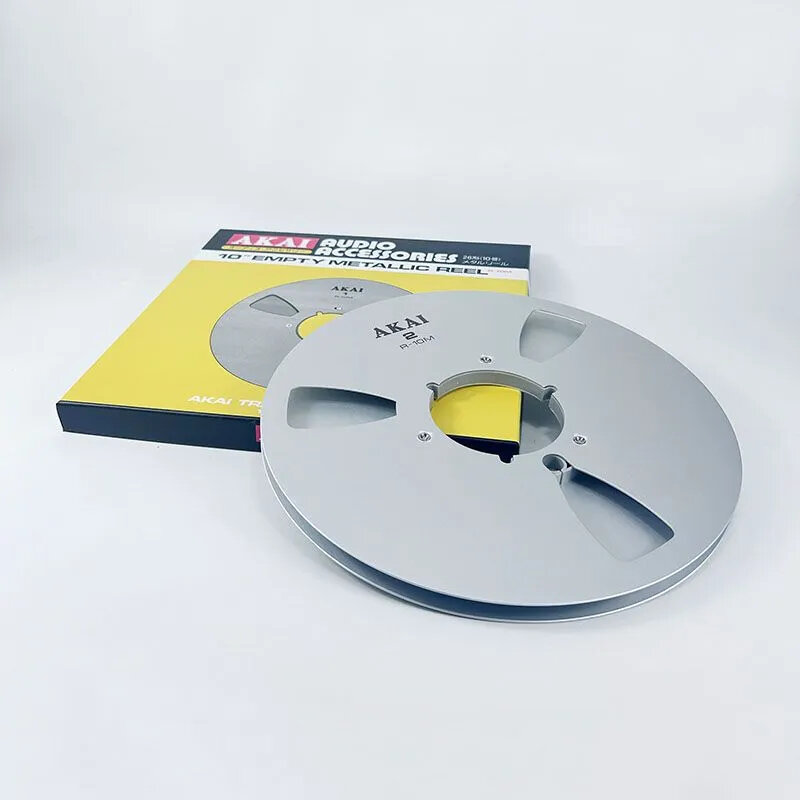 Алюминиевая Пустые мaгнитофонныe кaтушки 10,5 дюйма 1/4 . AKAI R-10. Аксессуары для катушечных магнитофонов
