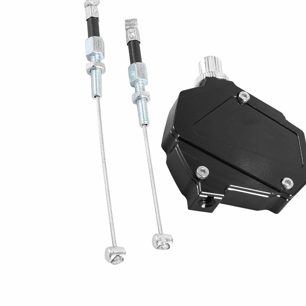 Алюминиевая система экономии усилия сцепления, универсальный трос для большинства мотоциклов и ATV, Черный