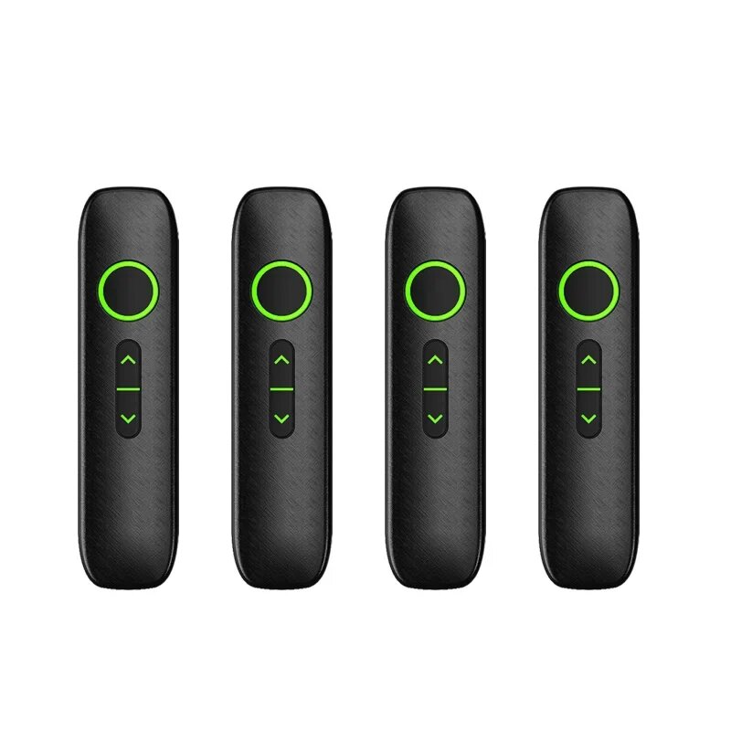 4 шт. UNIKOO UK10 мини-зажим для ошейника с наушниками рации портативный двусторонний радиоприемник дальнего действия с громкой связью Европейская вилка (EU Plug)
