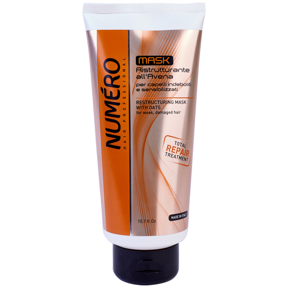 Brelil Крем-маска с вытяжкой из овса Numero Oat Mask, 300 мл