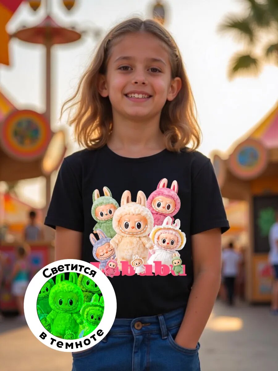 Футболка спортивная Тренд 2025 Labubu