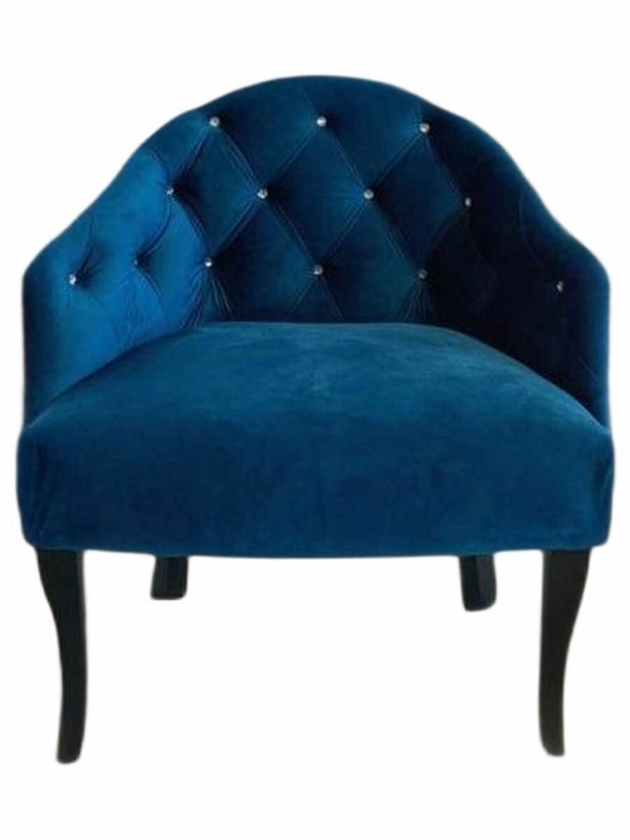 Кресло Будуарное-1 синий