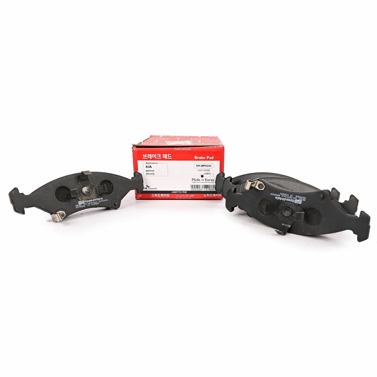 Колодки Kia Sephia (Fa) (1993-1996)(Speedmate Sm-Bpk043)