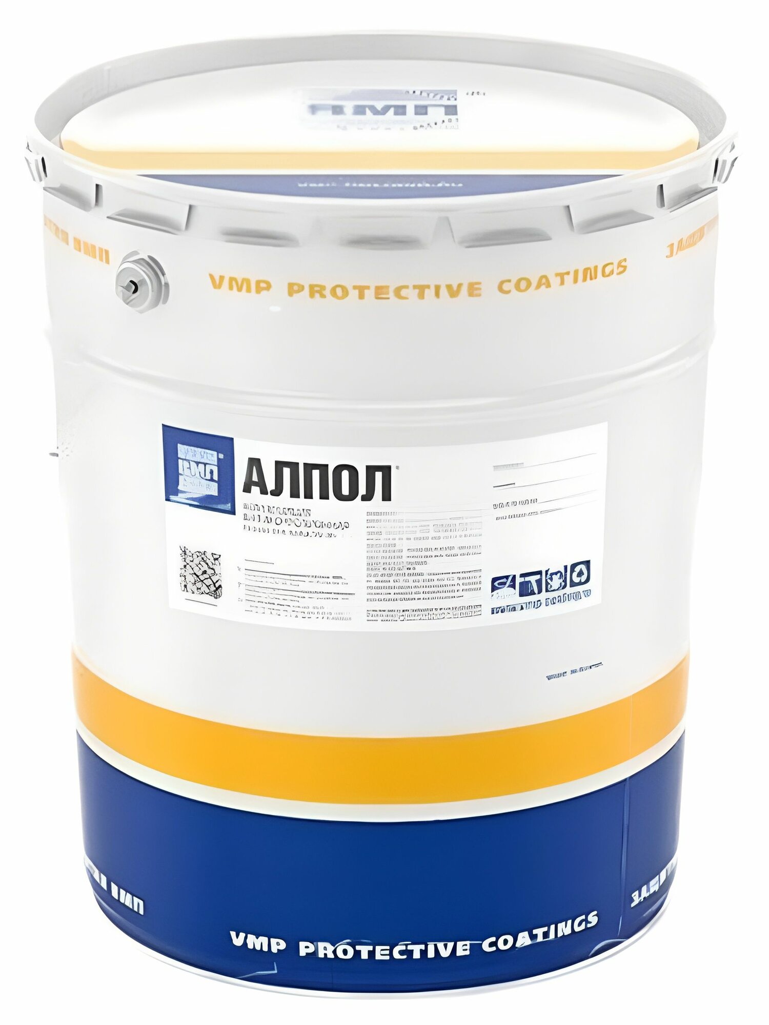 Алпол грунт-краска антикоррозионная 18 кг.