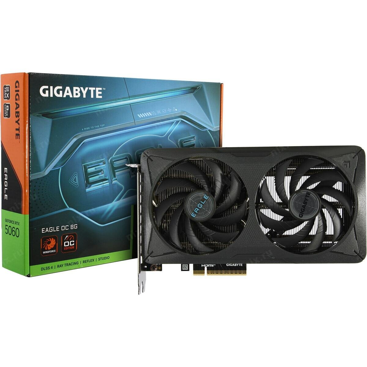 8Gb GDDR7 GIGABYTE GV-N5060EAGLE OC-8GD Rev1.0 (RTL) HDMI+3xDP