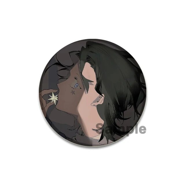 Круглый мягкий значок-пуговица в стиле аниме Sonny Boy, брошь с милым персонажем, булавки, украшение для рюкзака, одежды, модные украшения, подарки