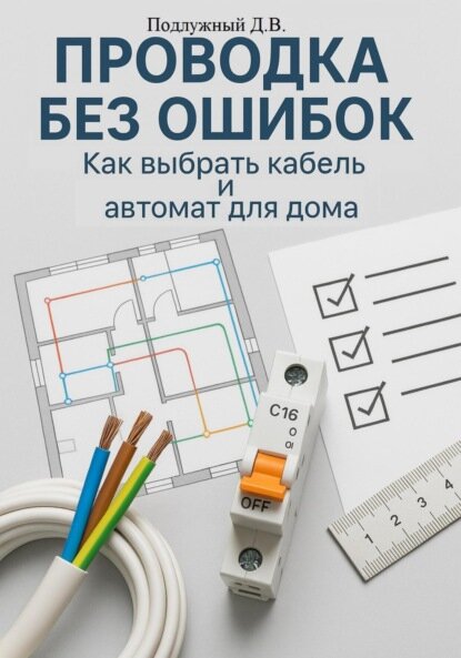 Проводка без ошибок: Как выбрать кабель и автомат для дома [Цифровая книга]