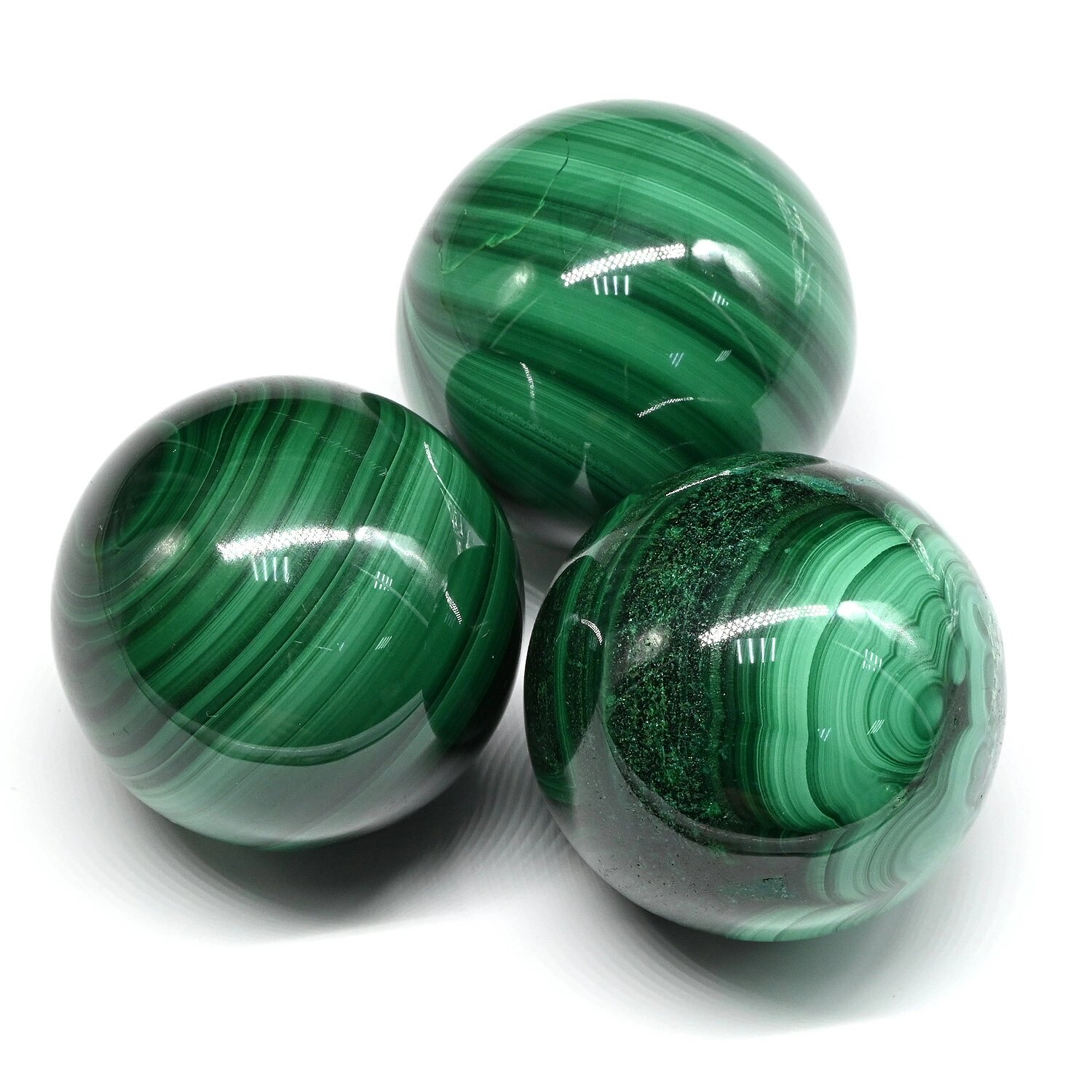 Шар из малахита 41-42мм .