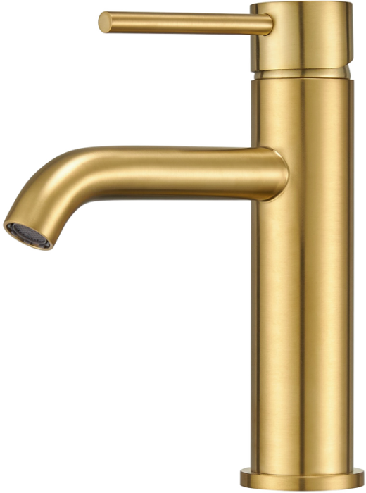 Смеситель для раковины Milacio Ultra MCU.550. GD золото