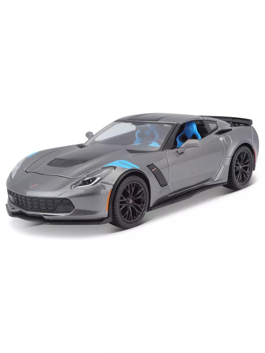 Машинка металл модель Corvette Grand Sport 1:24 20 см