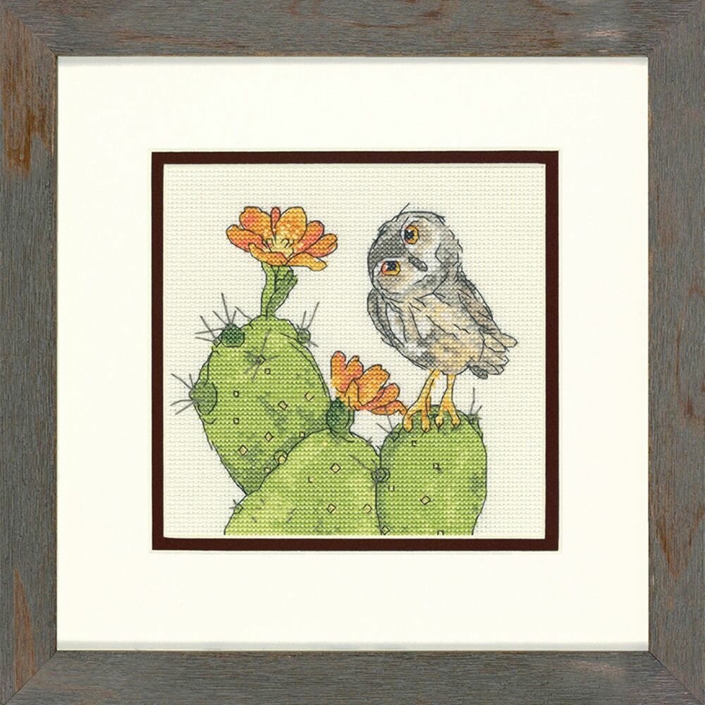 Набор для вышивания DIMENSIONS "Колючая сова", мулине, канва (70-65184)