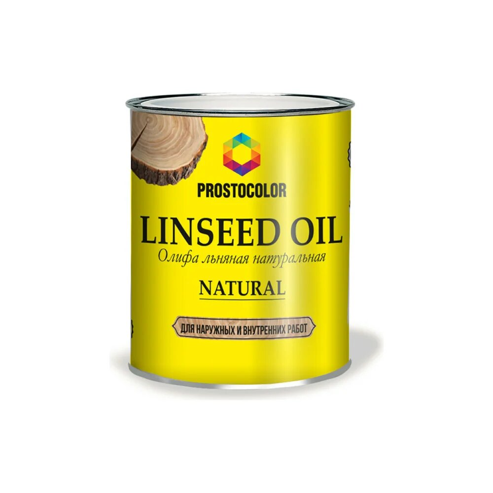PROSTOCOLOR Олифа льняная натуральная, 0,75л 101325