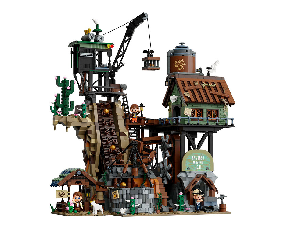 Конструктор Pantasy 85025 Конструктор Золотой рудник