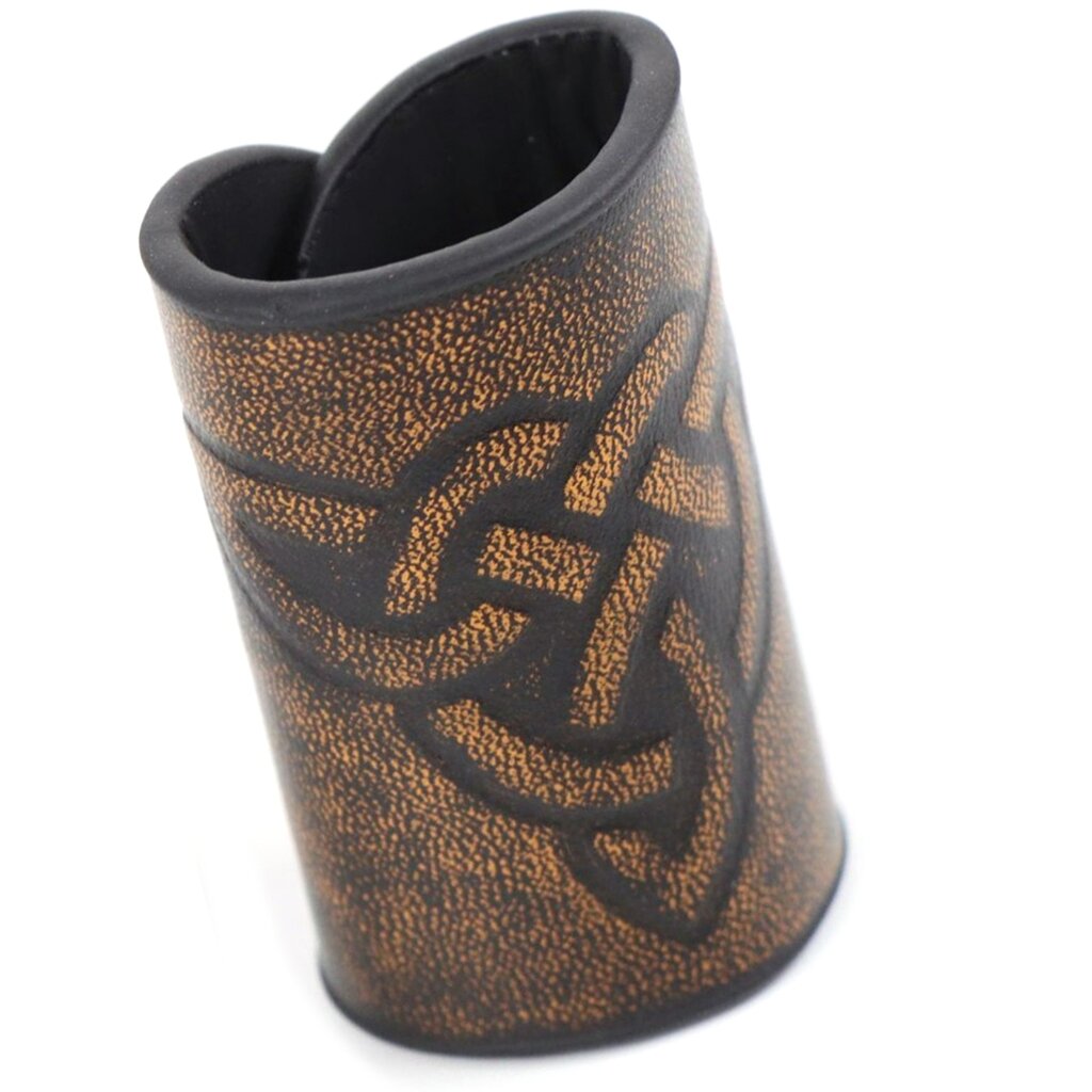 Аксессуары для волос из кельтской кожи в скандинавском стиле викингов-A