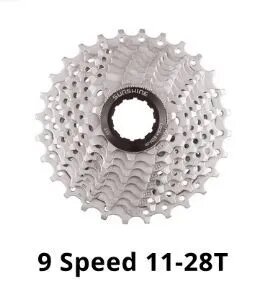 Кассета для горного велосипеда SUNSHINE 9 скоростей 11-28T совместимая с Shimano