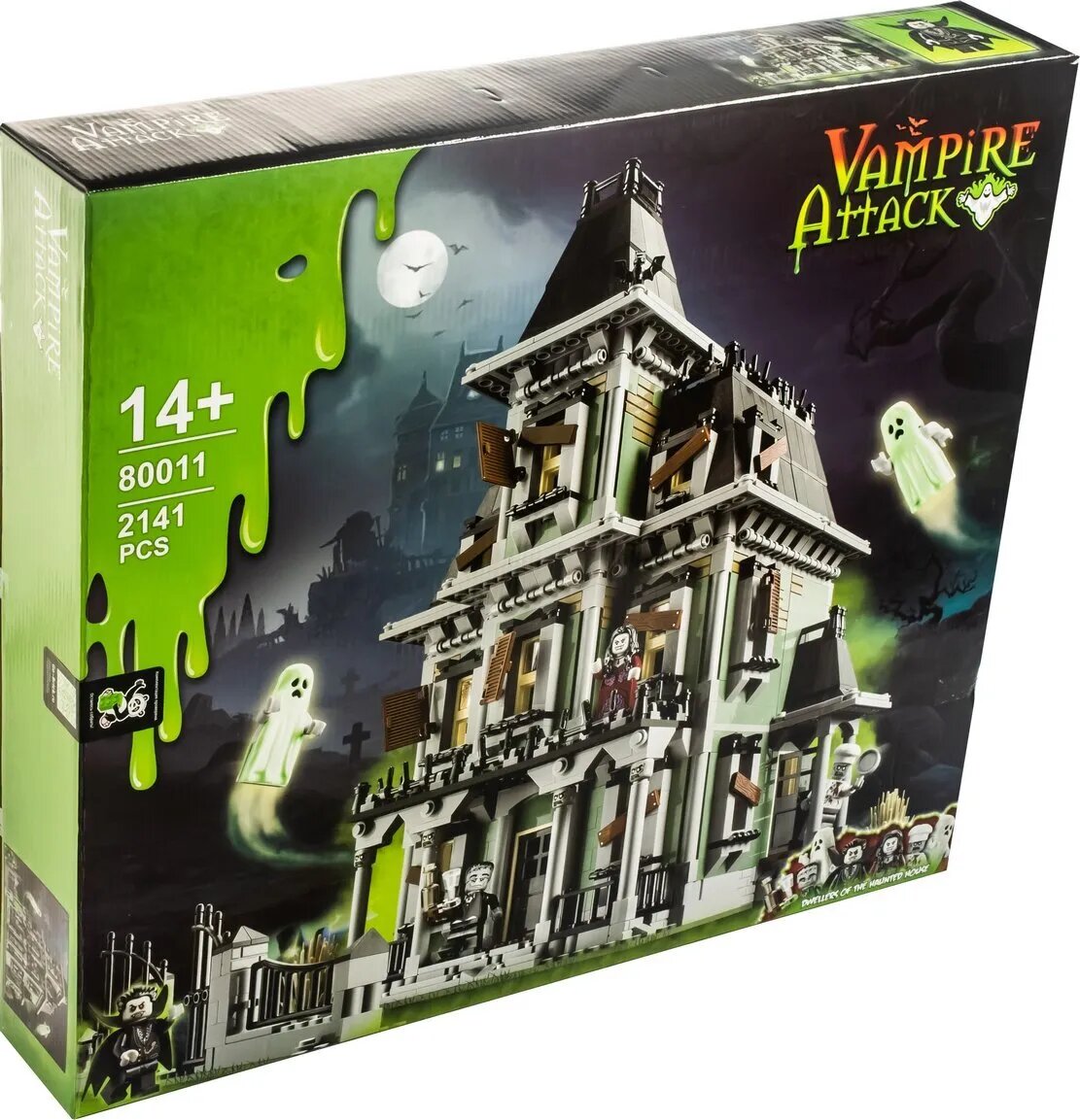 Конструктор Vimpire Attack Дом с приведениями 2141 деталей