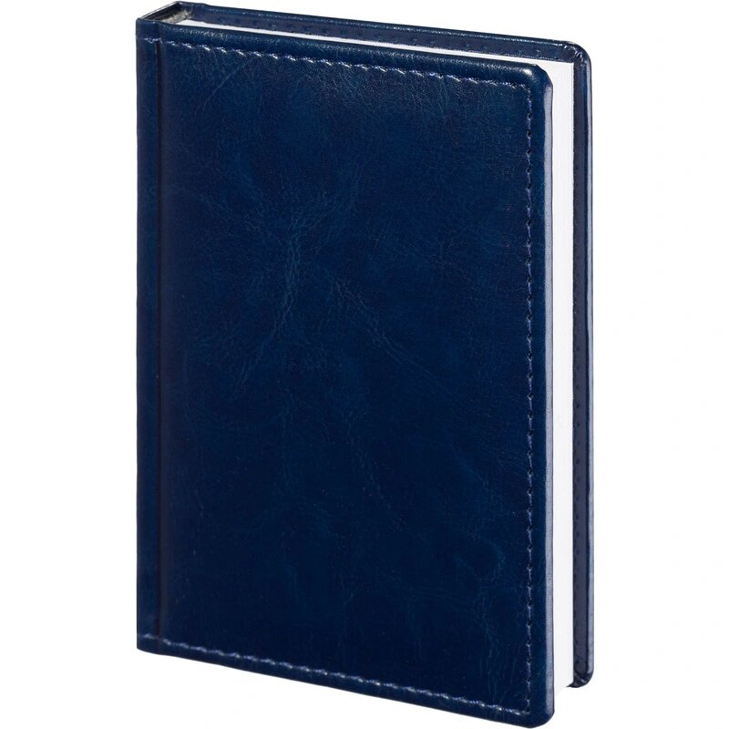 Ежедневник недатированный синий, А6,100x150, 320стр, Agenda