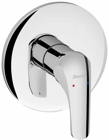 Смеситель для душа Ravak Rosa X070015, латунь, вертикальный монтаж, рычажный