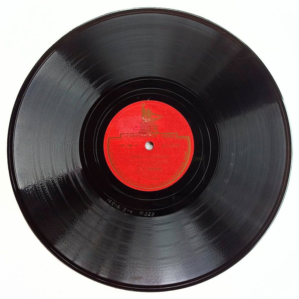 С. Я. Лемешев - Застольная / Ария Альфреда (1950 г.) Shellac, 10", 78 RPM, пластинка для граммофона