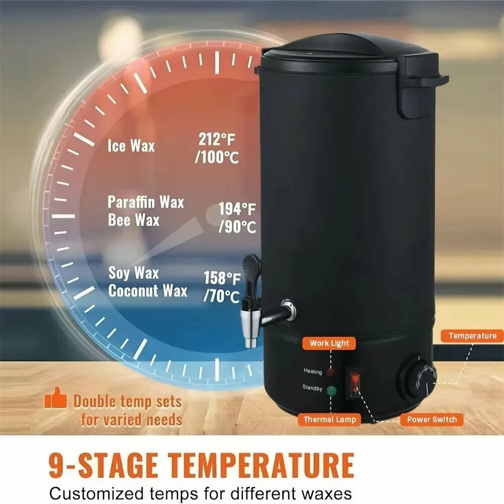Электрический воскоплав для создания свечей10 л