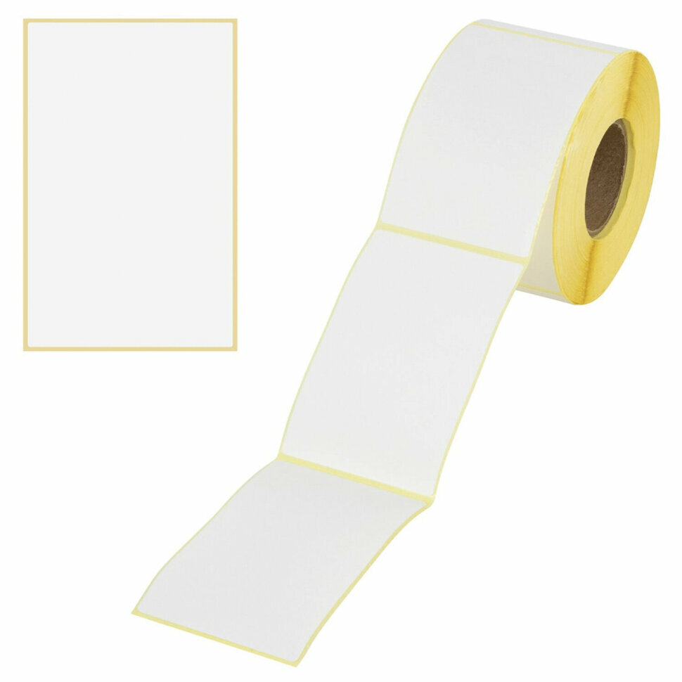 Термоэтикетки ЭКО, 58х80 мм, 350 этикеток в ролике, 118586, 9 штук, 118586