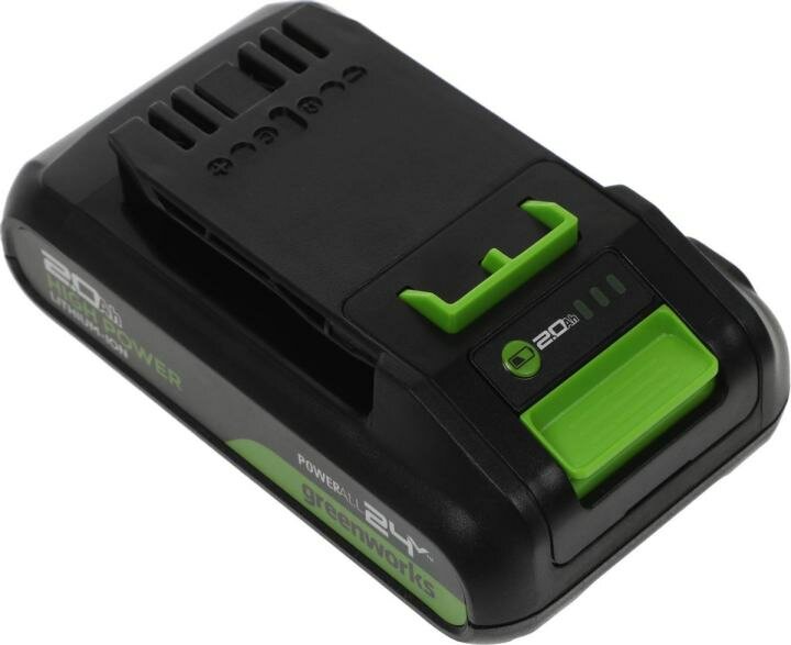 Greenworks G24HP2 <2957707RU> Аккумулятор для greenworks (Li-Ion, 24В, 2Ач)
