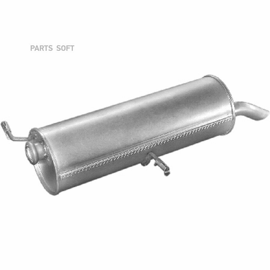 70618 Глушитель для а/м Peugeot 307 1,6i-16V Hb 01- EDEX 19.204 от официального дистрибьютора, EDEX, артикул 19204