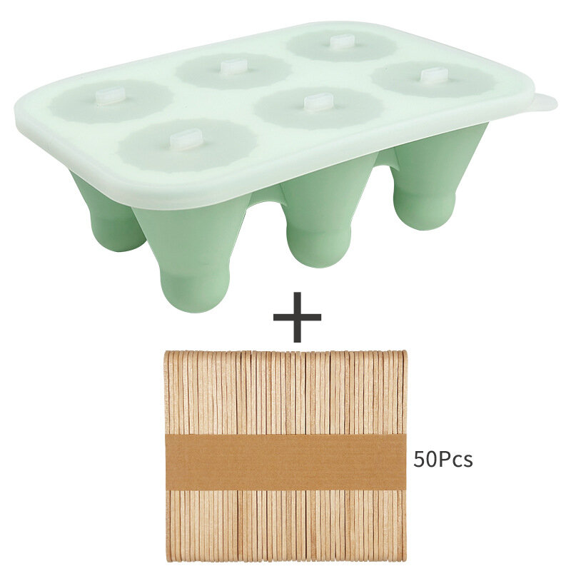 Силиконовая форма для мороженого, форма для мороженого в виде бадминтона, форма для мороженого, форма для мороженого в коробке, магическая форма для мороженого