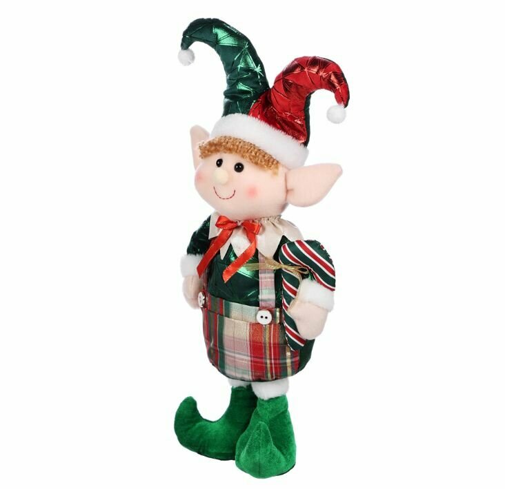 Фигура новогодняя h48 см Эльф Santi